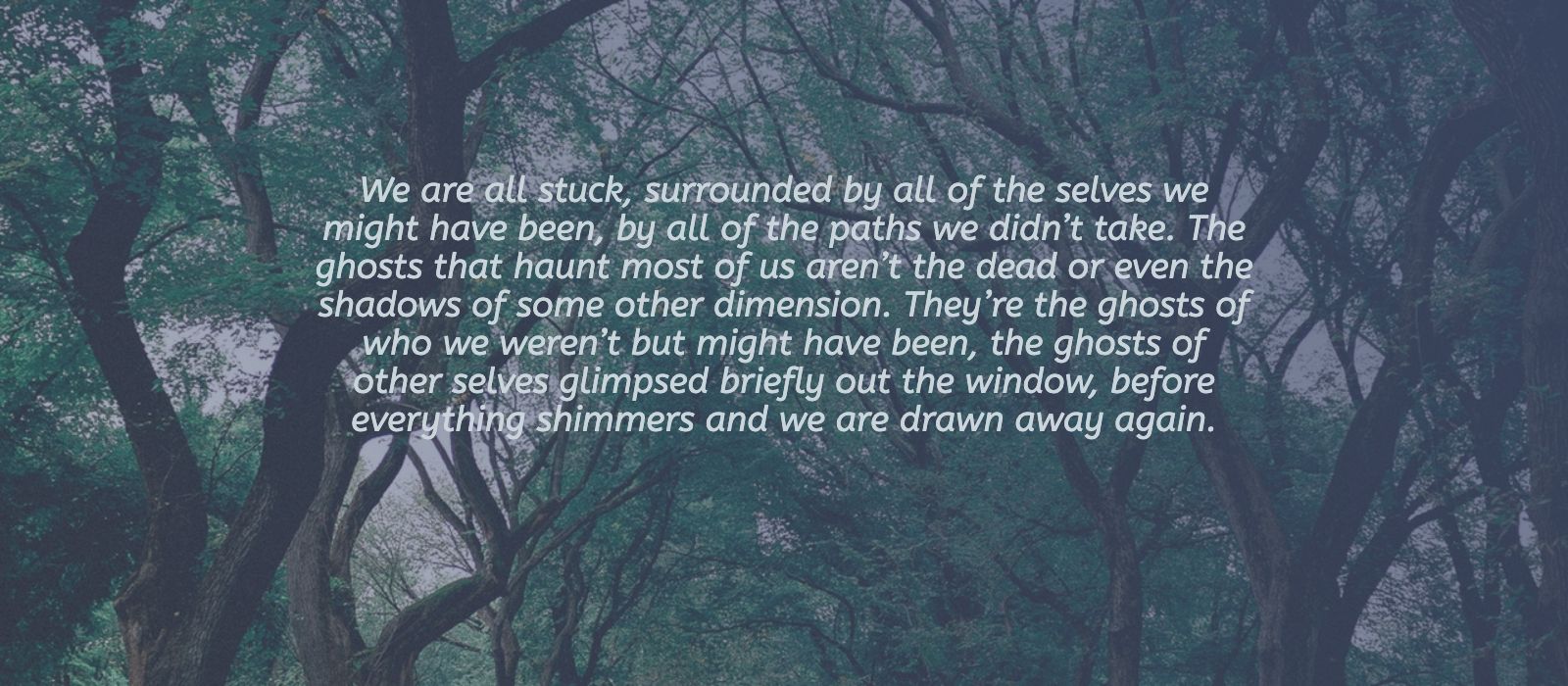 The half of it - m a n u s c r y p t s